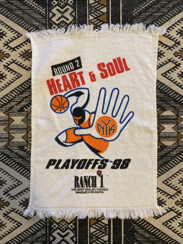 Knicks 1998 Playoff Towel | eBay