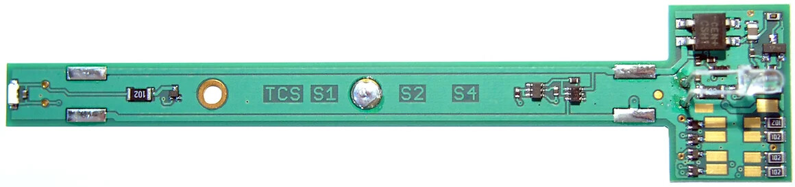 Train Control System TCS 1416 AS6 DCC Decoder HO Atlas S1,S2,S3,S4 ...