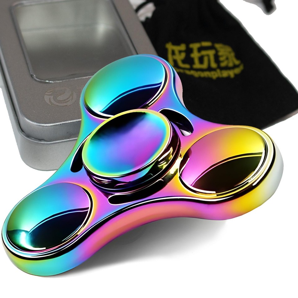 Stainless Steel Fidget Spinner High Speed Metal Hand Spinner for Edc ...