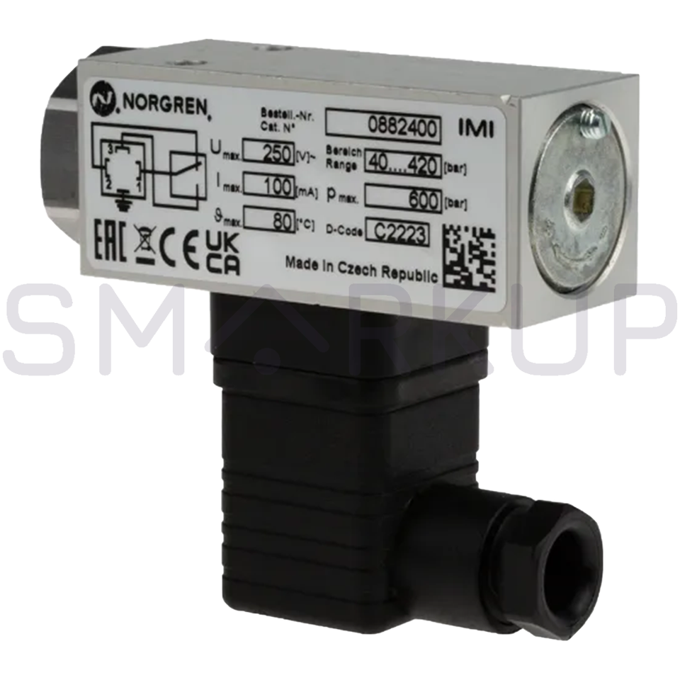 New In Box NORGREN 0882400 Pressure Switch | eBay