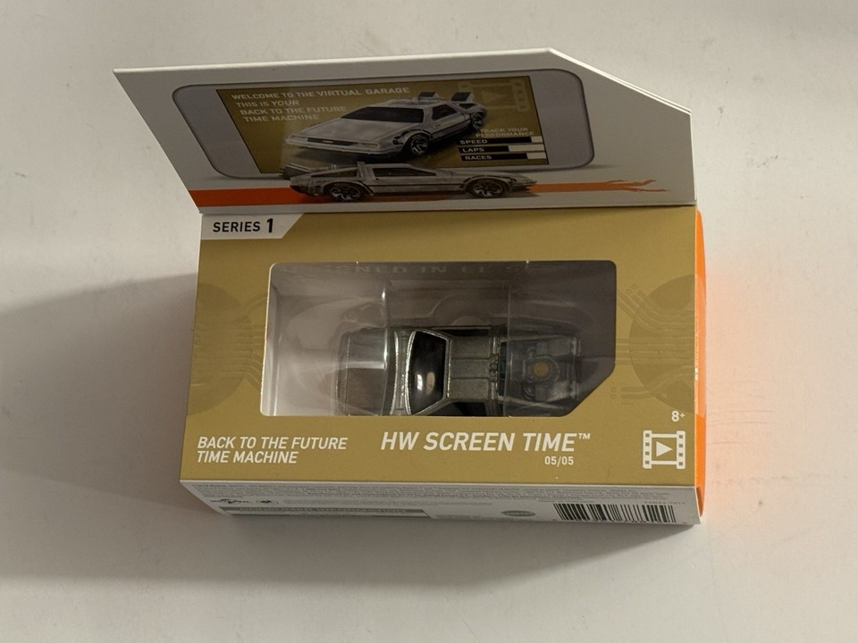 Hot Wheels iD Back To The Future DeLOREAN TIME MACHINE Screen Time ...