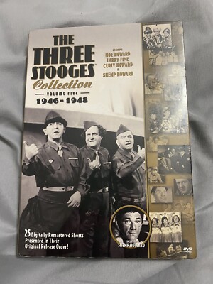 The Three Stooges Collection: Volume 5: 1946-1948 (DVD) Brand New ...