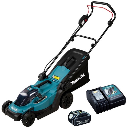 Makita DLM330RT 18V LXT 33cm Lawn Mower With 1 x 5.0Ah Battery ...