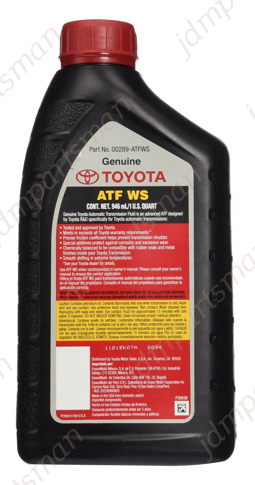 GENUINE Toyota WS ATF Automatic Transmission Fluid for Toyota | eBay
