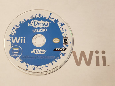 --DISC ONLY-- U Draw Studio (Wii, 2010) UDraw Studio | eBay