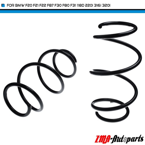 2x Coil Springs for BMW F20 F21 F22 F87 F30 F80 F31 118d 220i 316i 320i ...
