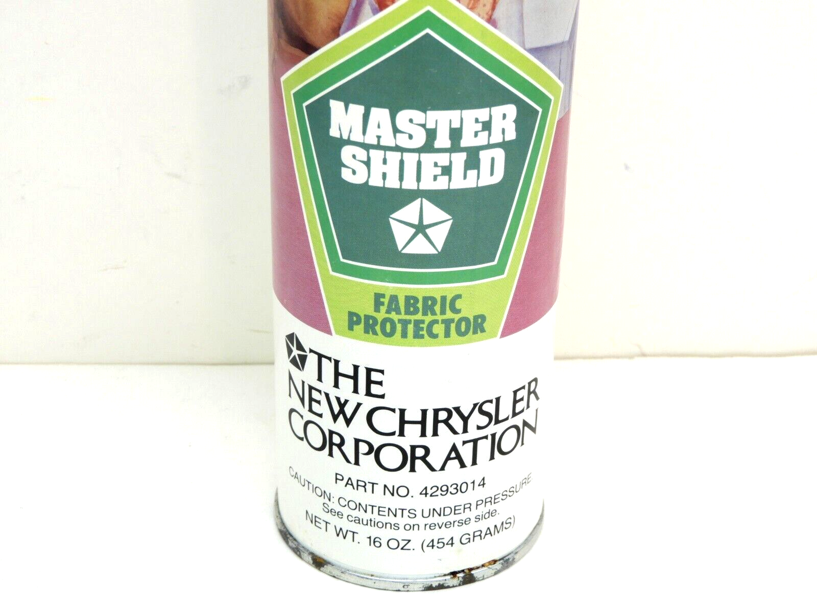 NOS MOPAR MASTER SHIELD #4293014 RARE NEW CHRYSLER CORPORATION FABRIC ...