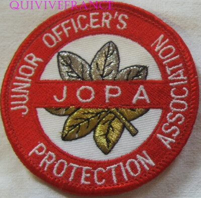 PUS688 - Junior OFFICER'S Protection Association Jopa Patch | eBay ...