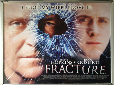 Cinema Poster: FRACTURE 2007 (Quad) Anthony Hopkins Ryan Gosling ...