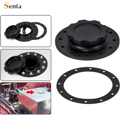160mm Billet Aluminum Easy Fill Fuel Cell Gas Cap W/ 12 Hole Replace | eBay
