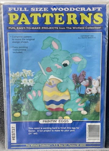 Winfield Collection Full Size Woodcraft Pattern Paintin' Eggs #EST37 ...