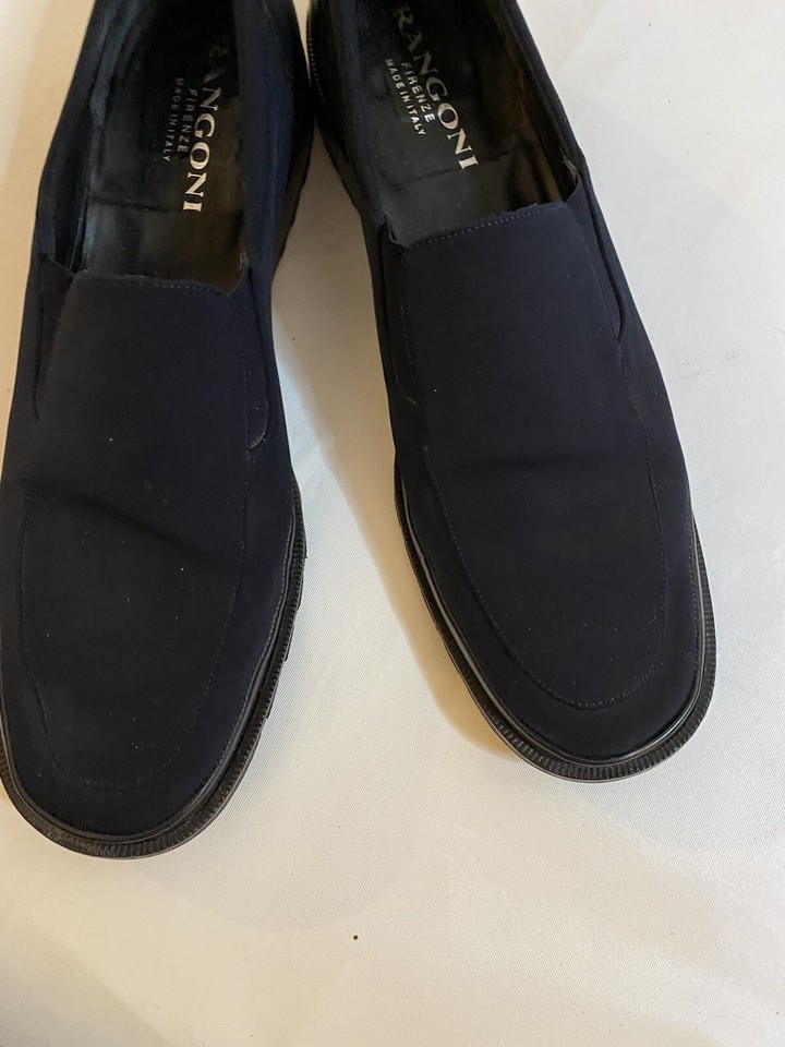 Rangoni Firenze Navy Blue pumps stretch comfort Italy womens 11 4A | eBay