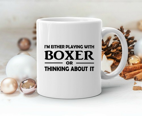 Boxer Mug Dog Lover Christmas Gift Pet Dogs Animal Dog Boxer Owner Mom ...
