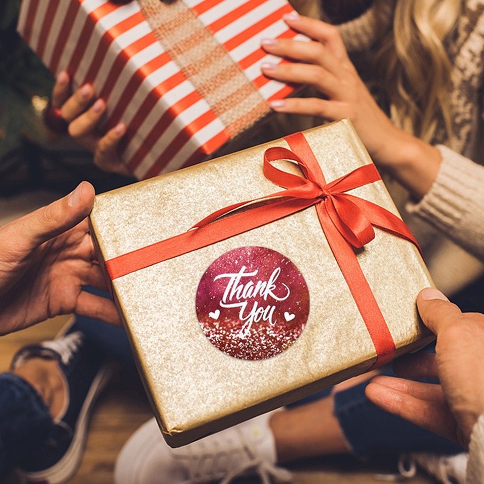 Sealing Sticker Labels Envelope Sealer Gift Adornments Packing Stickers ...