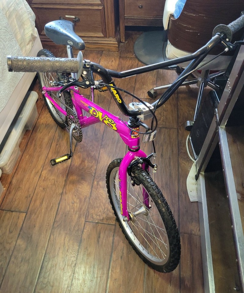 1993 Haro DV8 BMX Bike 😎ALL ORIGINAL Fuchsia.used RARER than Master ...