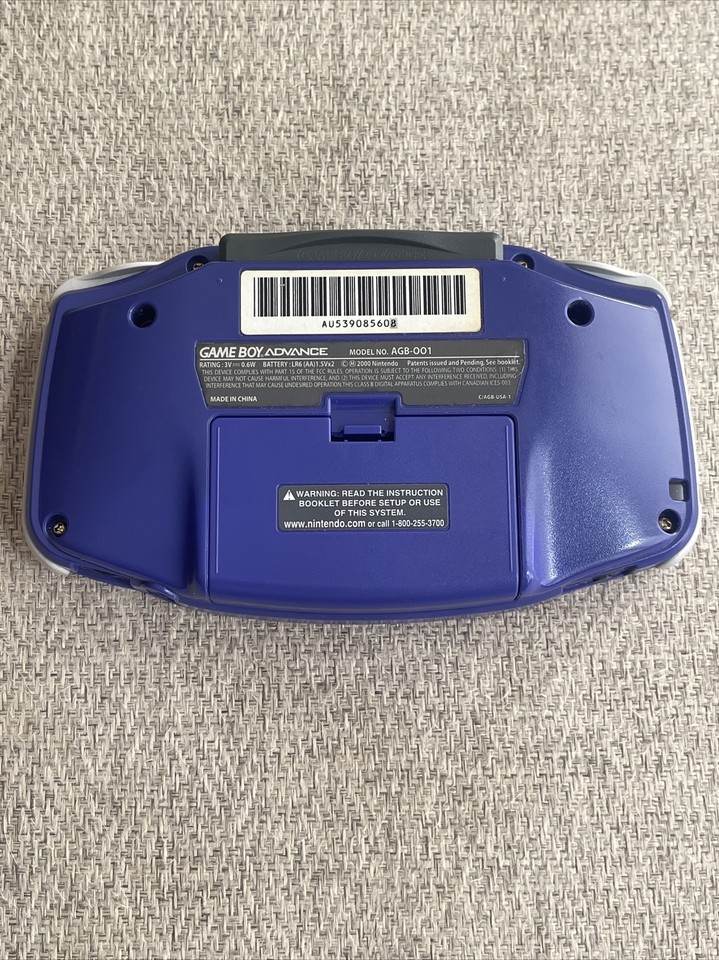 Target GBA Nintendo Game Boy Advance Console CIB Exclusive w/ Mario ...