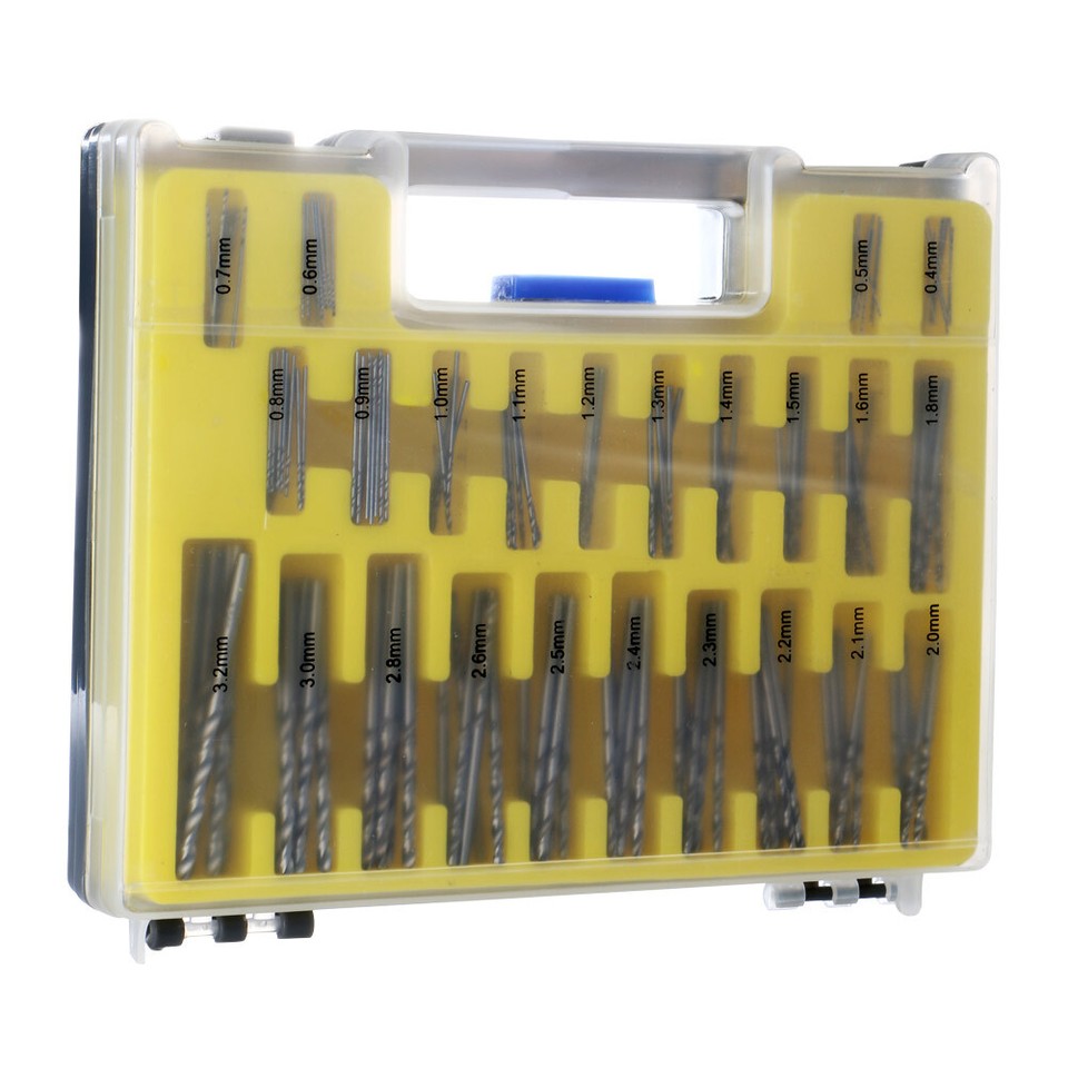 sale 150PCS Mini Micro Power High Speed Steel Drill Bit Set Twist Kits ...