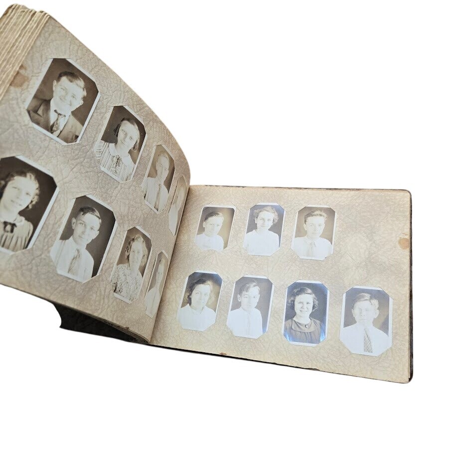 1930 or 1940's Samuel E Shull Middle School Class Album Perth Amboy NJ ...