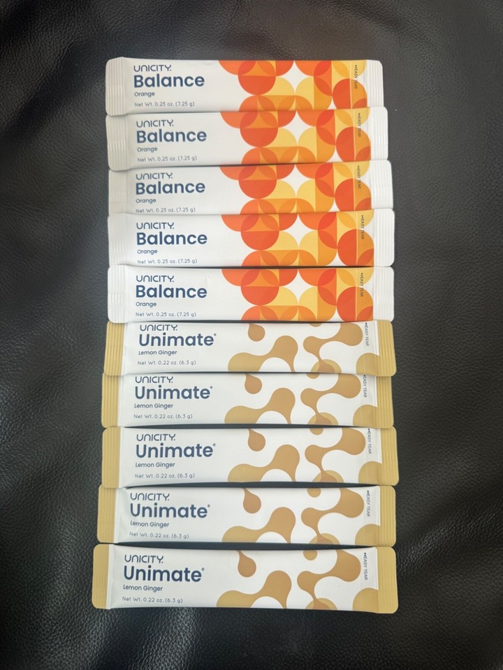 Unicity Feel Great Combo - Balance or Unimate 5/10/30 packs - Exp 2027 ...
