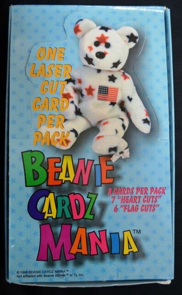 1998-beanie Cardz Mania Trading Cards-factory Box-for Ty Beanie Babies ...