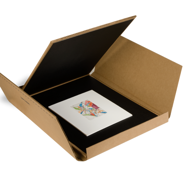 PrintPad - Sturdy Shipping Carton for Unframed Artwork, 17x22 | eBay