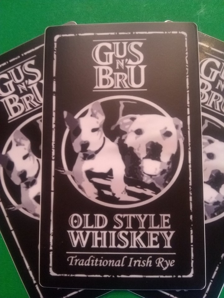 Letterkenny Whiskey Label - 5" Gus N' Bru bottle decal- Super Soft ...