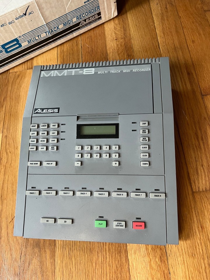 Alesis MMT-8 Multi Track 8 Channel Midi Recorder Sequencer +Manual,2x ...