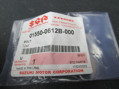 Genuine Suzuki Bolt 01550-0612B | eBay