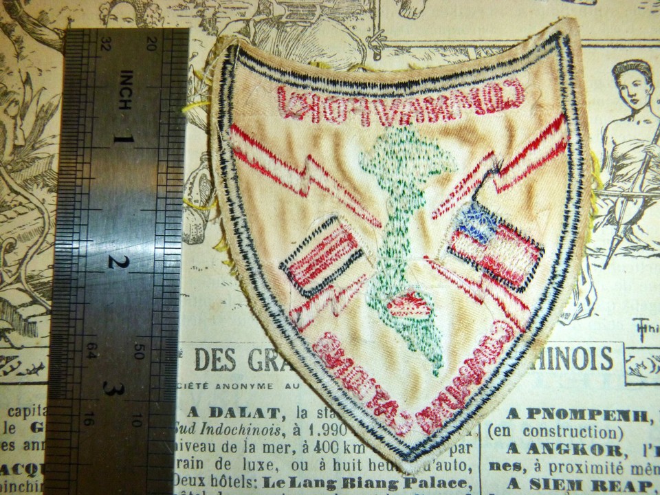 COMNAVFORV - Original Patch - MACV-SOG - US NAVY - Comms - Vietnam War - D.839 | eBay