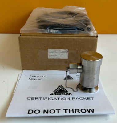 Anderson HA6028C004C1205 24 VDC, Sanitary Electronic Pressure ...