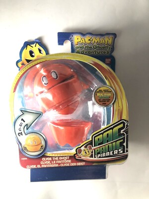 *vintage Pac-man Panic Spinners Clyde The Ghost Konami Bandai | eBay