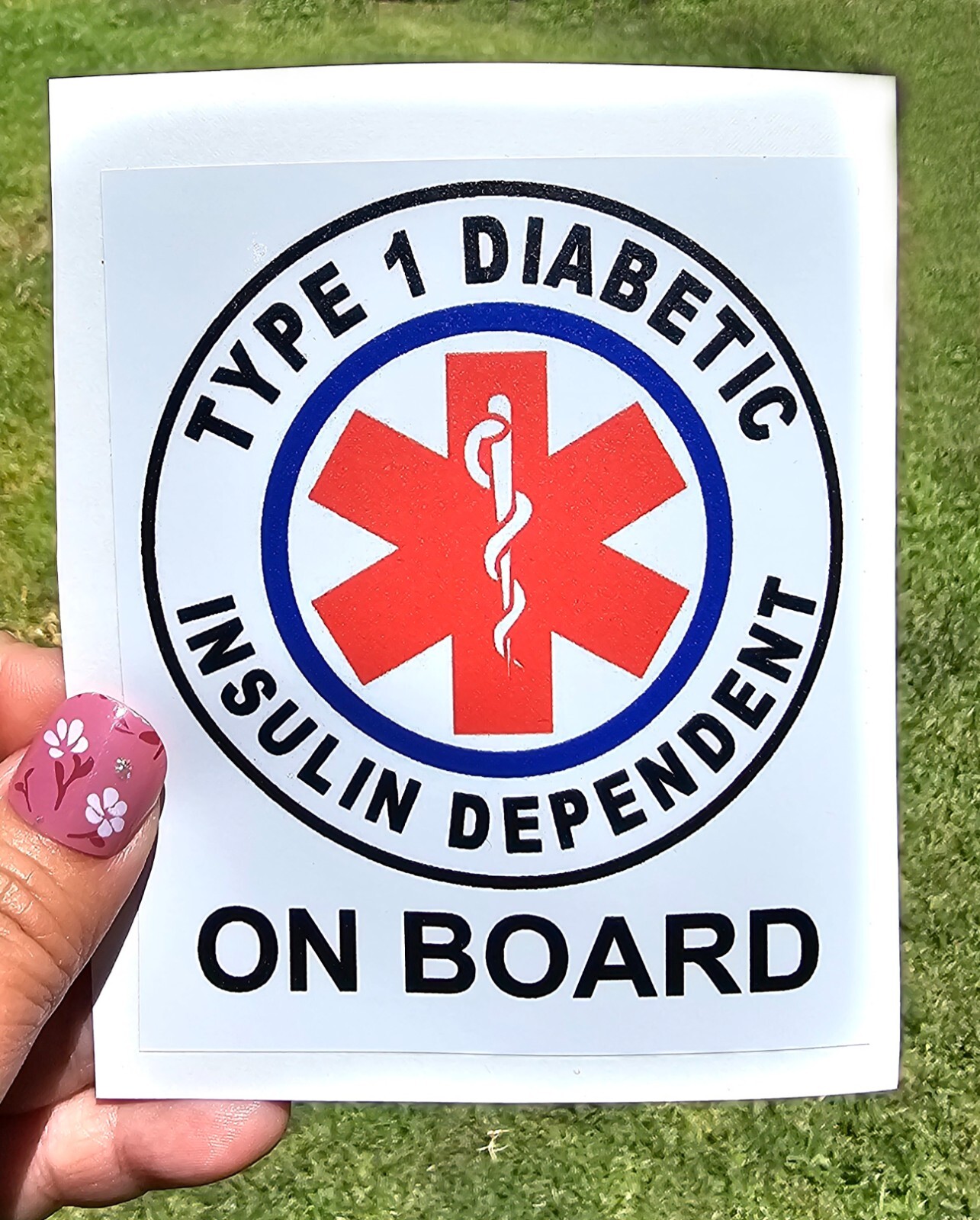 Type 1 Diabetic Insulin Dependent On Board Car Sticker | eBay Australia