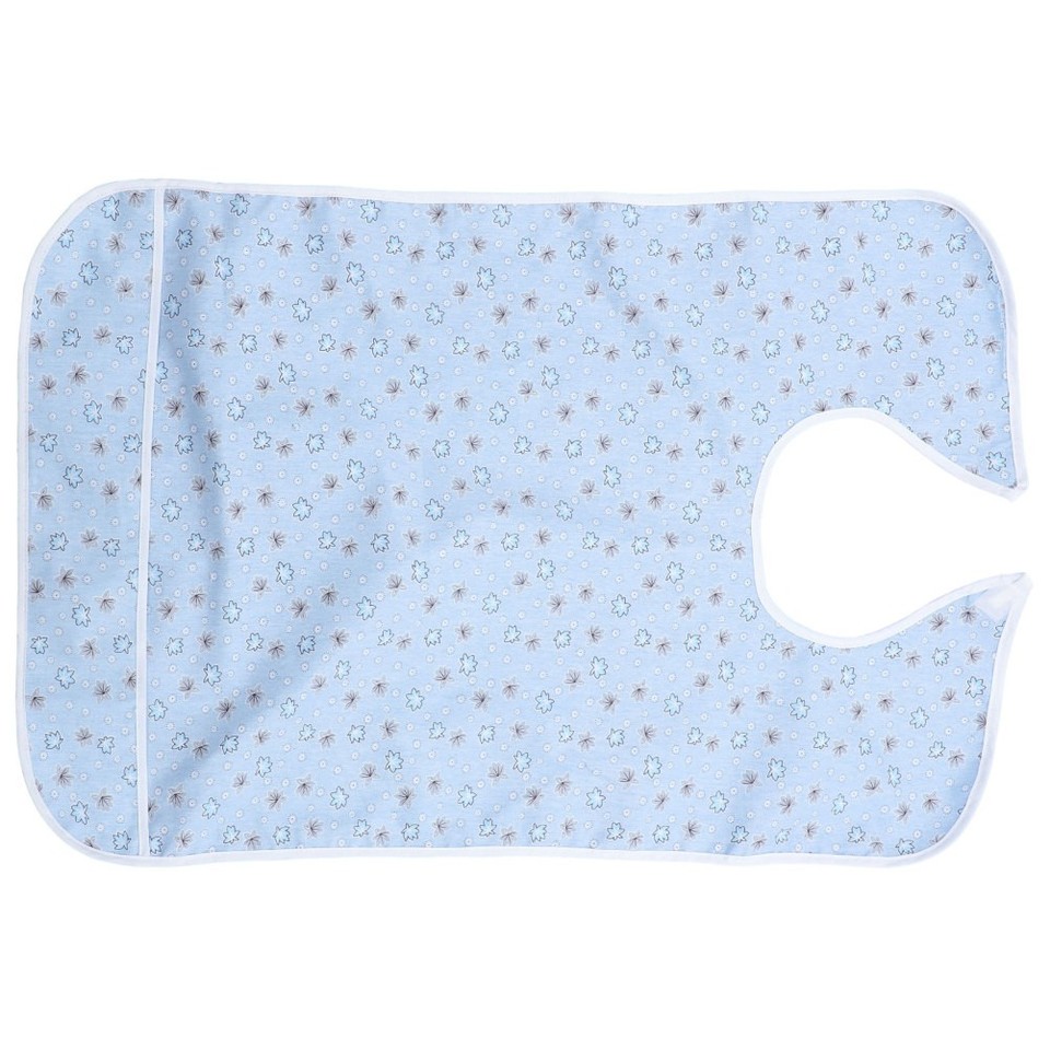 Big Bib Waterproof Anti-oil Reusable Adult Elder Mealtime Bib Old Man ...