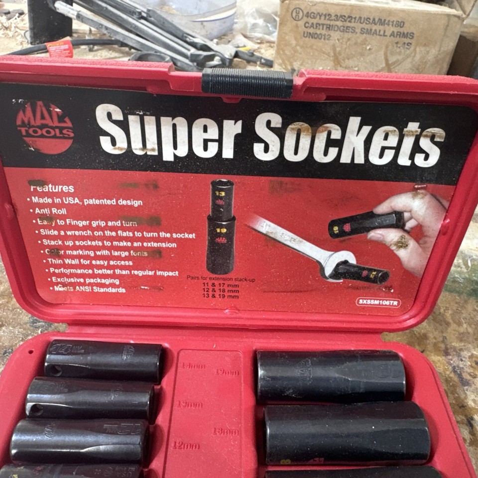 Mac Tools 10pc Super Socket Set | eBay