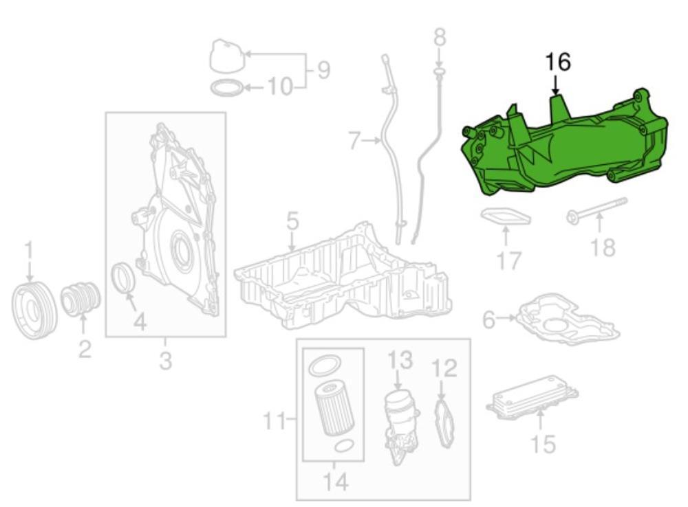 Genuine OEM Engine Intake Manifold for MERCEDES 6420906537 for sale ...