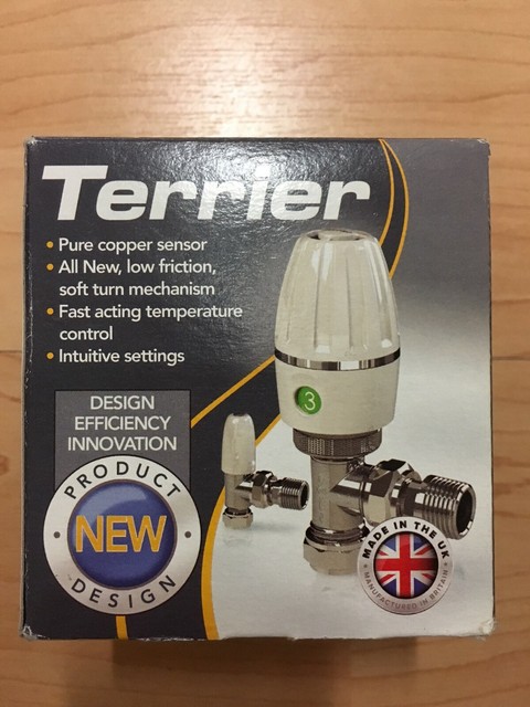 Pegler Terrier 631803 Two Way 15mm Thermostatic Rad Valve TRV ...
