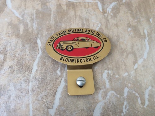STATE FARM MUTUAL AUTO INSURANCE AUTOMOBILE CAR BADGE EMBLEM | eBay