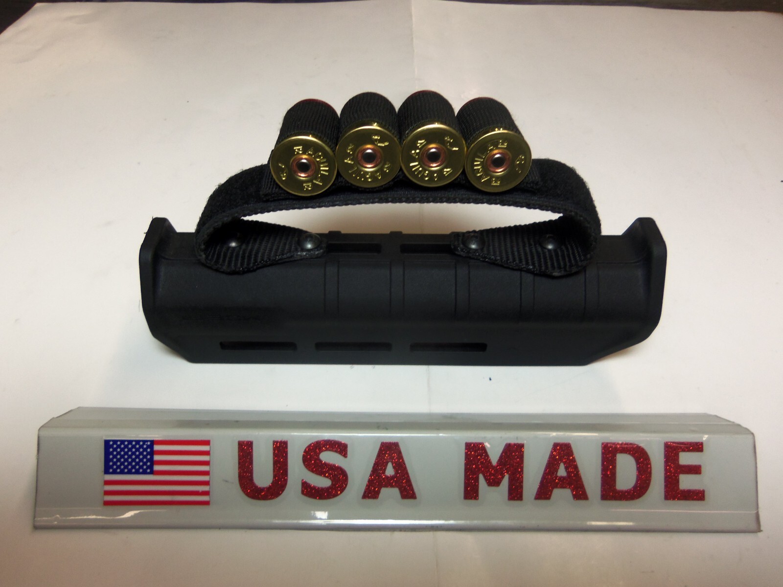 REMINGTON 870 TAC-14 M-LOC FOREARM STRAP WITH 4 SHELL HOLDER * LIFETIME ...