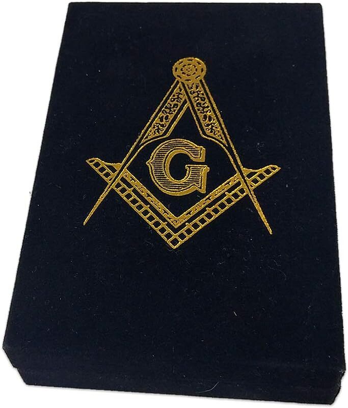 Deep Blue Masonic Compass & Square Freemason Complete Metal Working ...