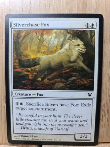 Magic The Gathering🏆SILVERCHASE FOX - Creature - Fox🏆MTG Card | eBay