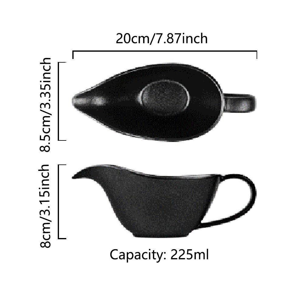 Ceramic Ceramic Sauce Boat Kitchen Tools Creamer Pitcher Sauce Bucket ...