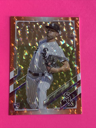 2021 Topps Update Jimmy Lambert Rookie 37/299 Oramge Ice #US293 White ...