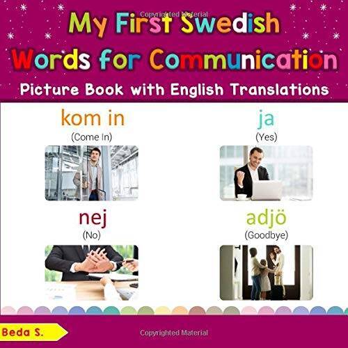 My First Swedish Words for Communication Picture Book with English ...