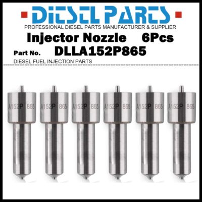 6Pcs Fuel Injector Nozzle DLLA152P865 for ISUZU Giga 6UZ1 6WF1 6WG1 ...
