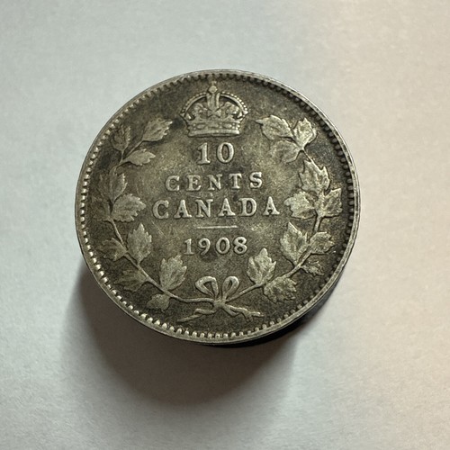 1908 Canada Ten 10 Cent Coin | eBay