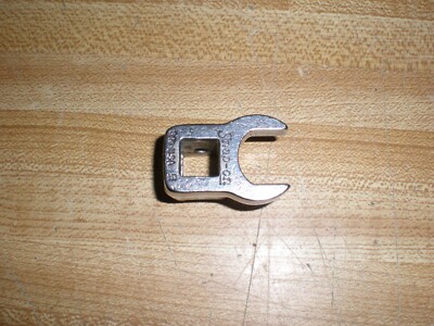 Vintage Snap On 9/16" Open End Crowfoot with 3/8" Drive | eBay