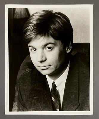 1990s Mike Myers Actor Comedy SNL Vintage Promo Headshot Photo Tweed ...