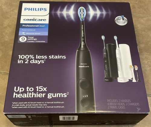 Philips Sonicare PROFESSIONAL Clean Electric Toothbrush,2pack,Factory ...