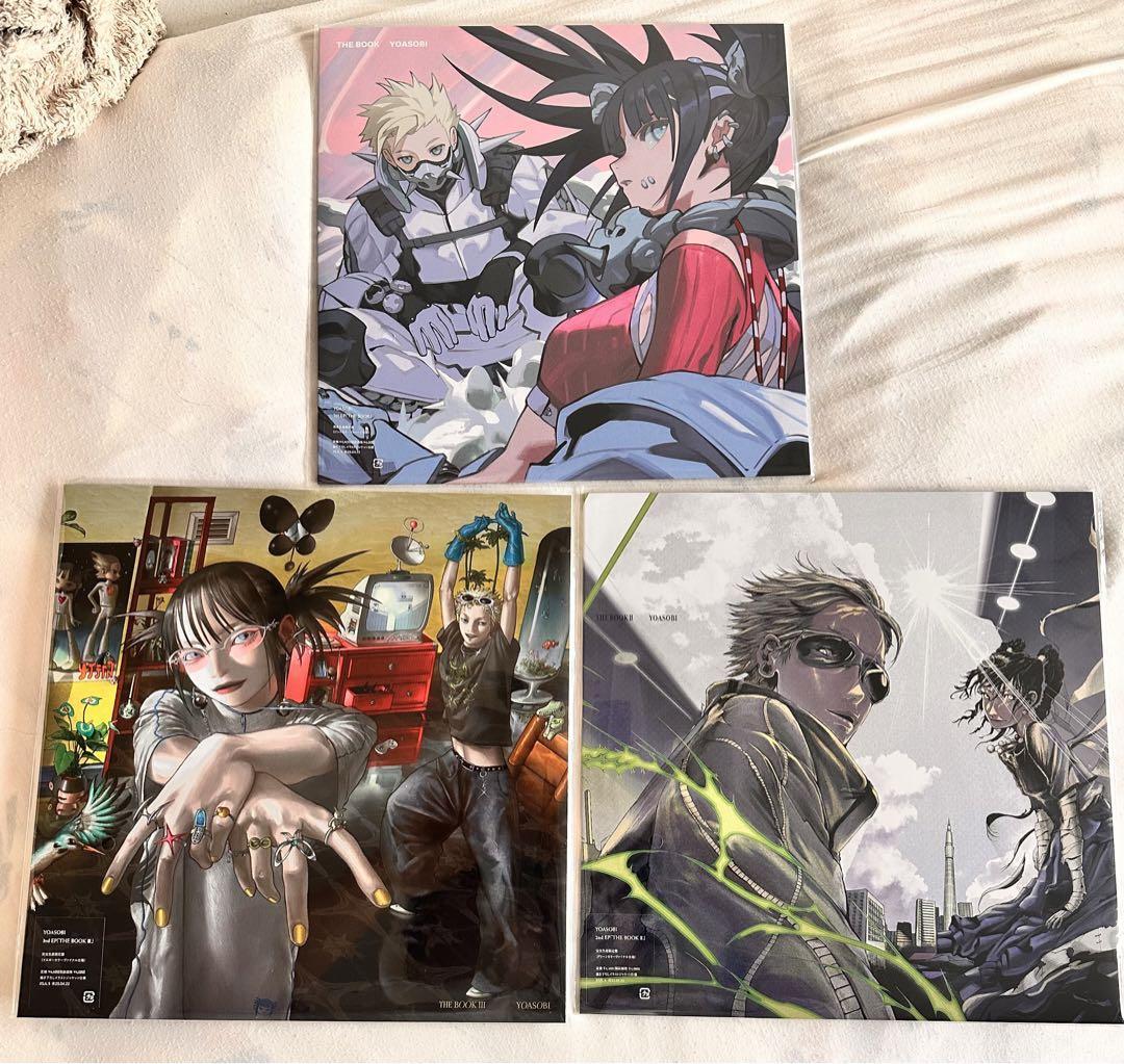 Yoasobi The Book 1 2 3 Vinyl LP Record Limited Edition Set of 3 from ...