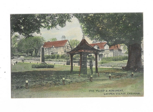 The Pump And Monument, Latimer Village, Chesham, Buckinghamshire ...
